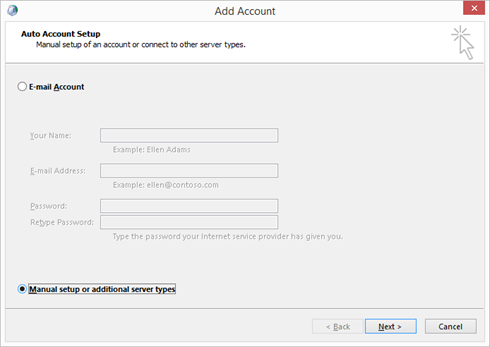 How to manually create an Outlook mail profile for Office 365 ...