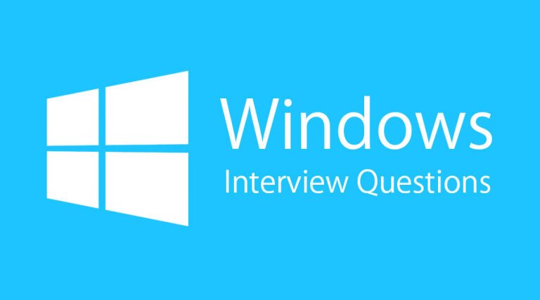 Windows Cluster Interview Questions And Answers 