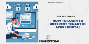 How to login to different tenant in Azure portal login?