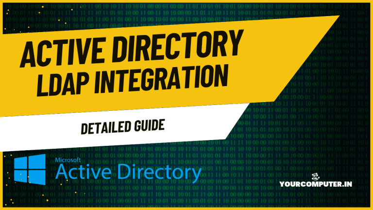 Ldap Integration With Active Directory Detailed Guide